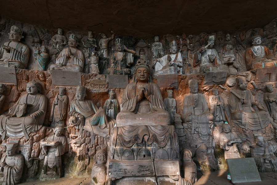 A glimpse of stone carving world in China's Sichuan-China Story